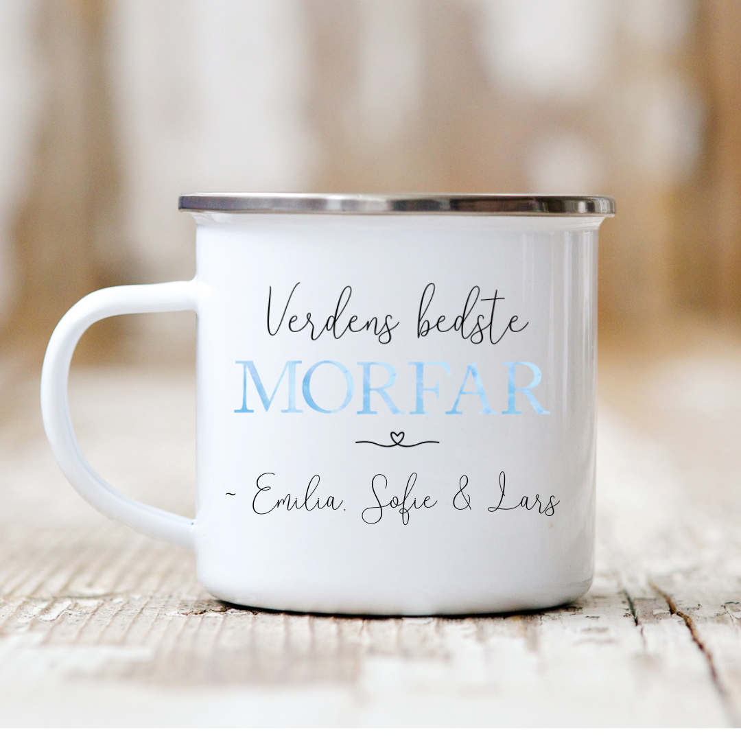 Kop med eget navn (Morfar kop) – My Little Nordic