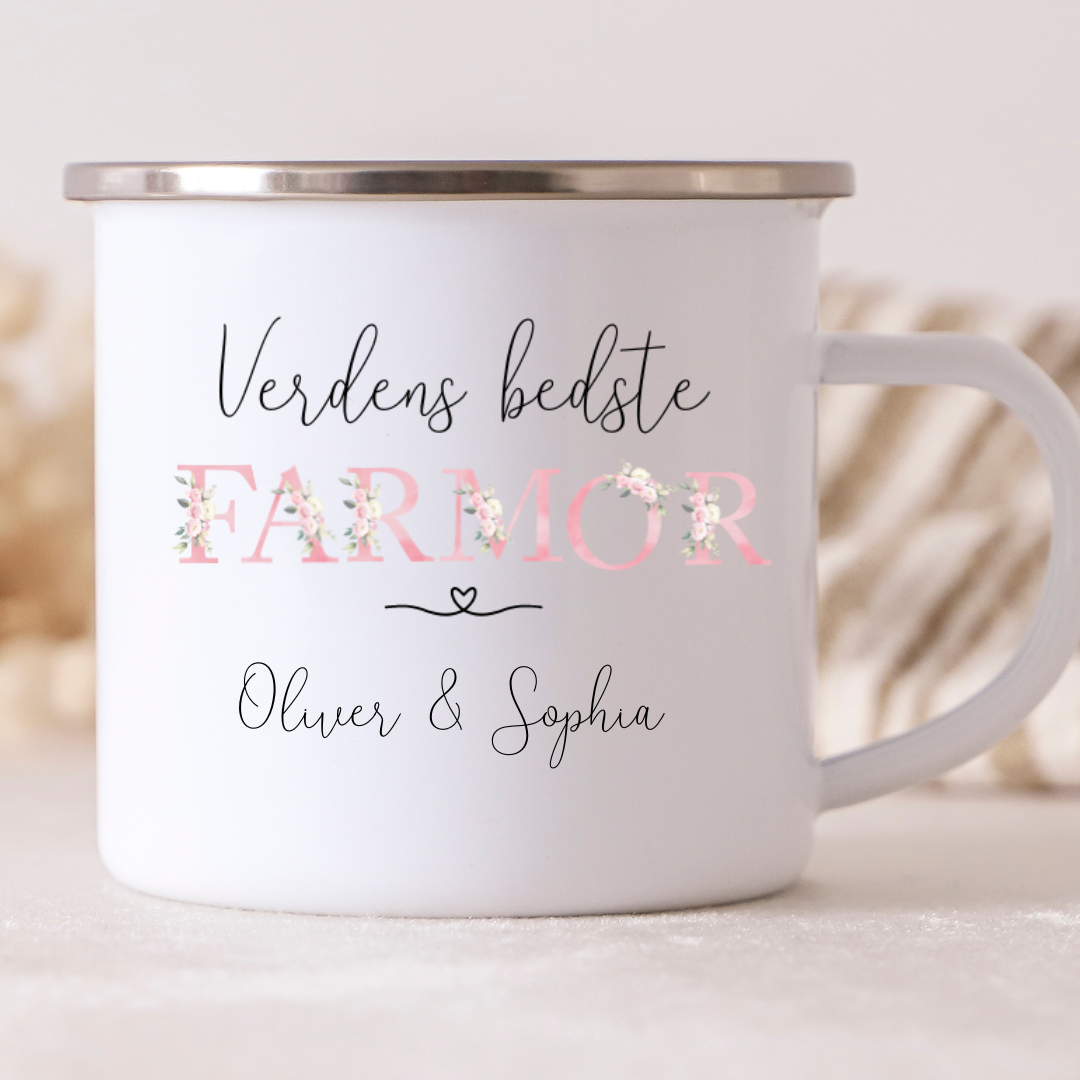 Kop med eget navn (Farmor kop) – My Little Nordic